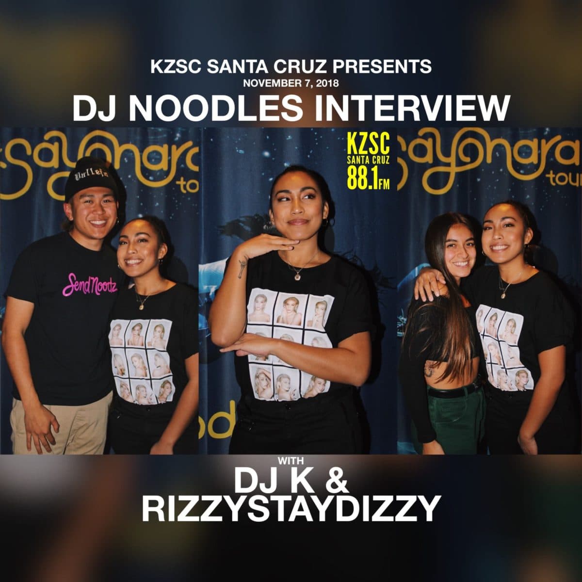 DJ NOODLES AKA NOODZ TALKS TOUR, TITA STATUS, SOSUPERSAM, THE ...