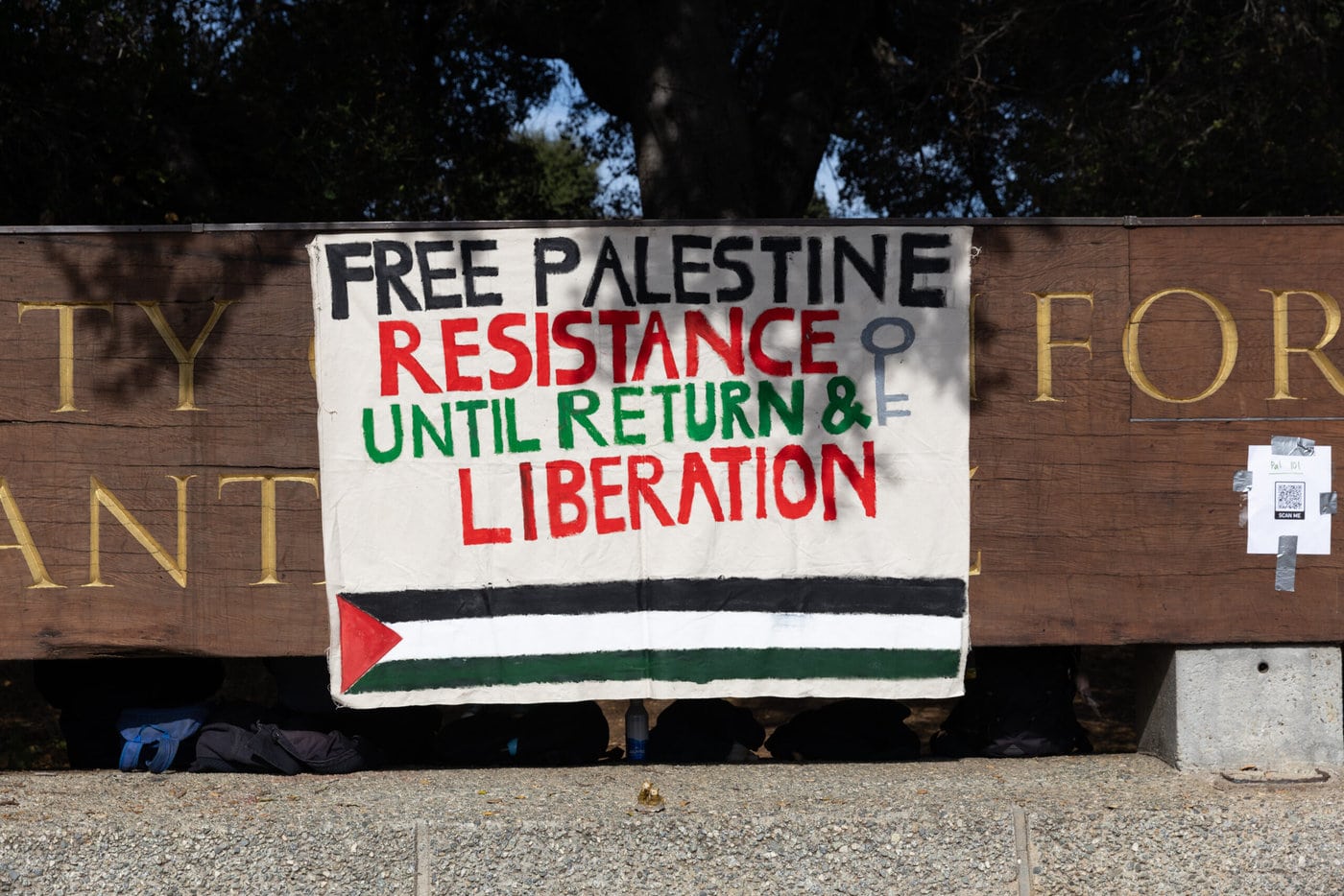 'Shut It Down For Palestine' Demonstration - Campus News | KZSC Santa Cruz